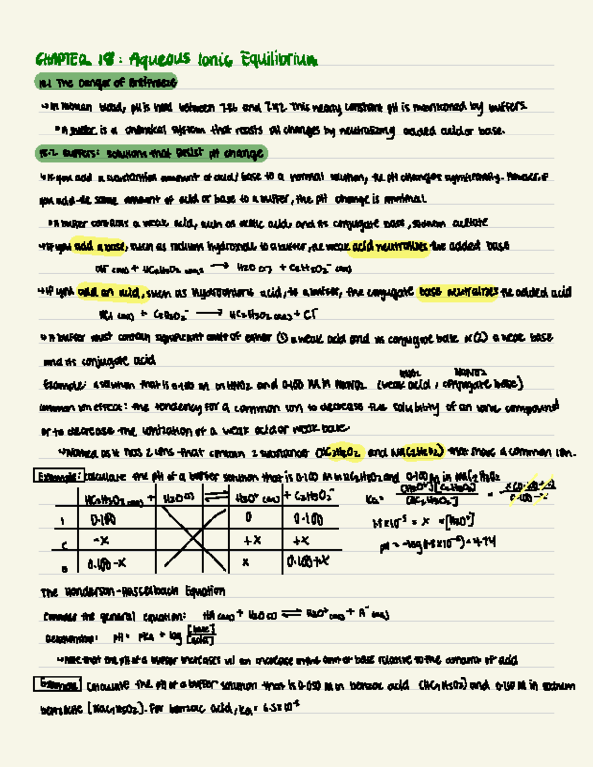 Chem notes 132 - Summary General Chemistry Ii - CHAPTER 18 ...
