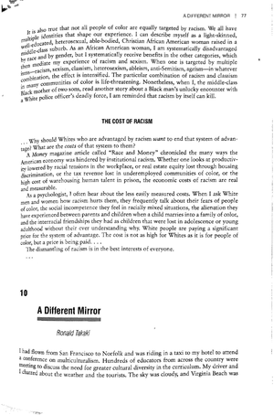 Lipsitz The Possessive Investment in Whiteness - CES 100 - Studocu