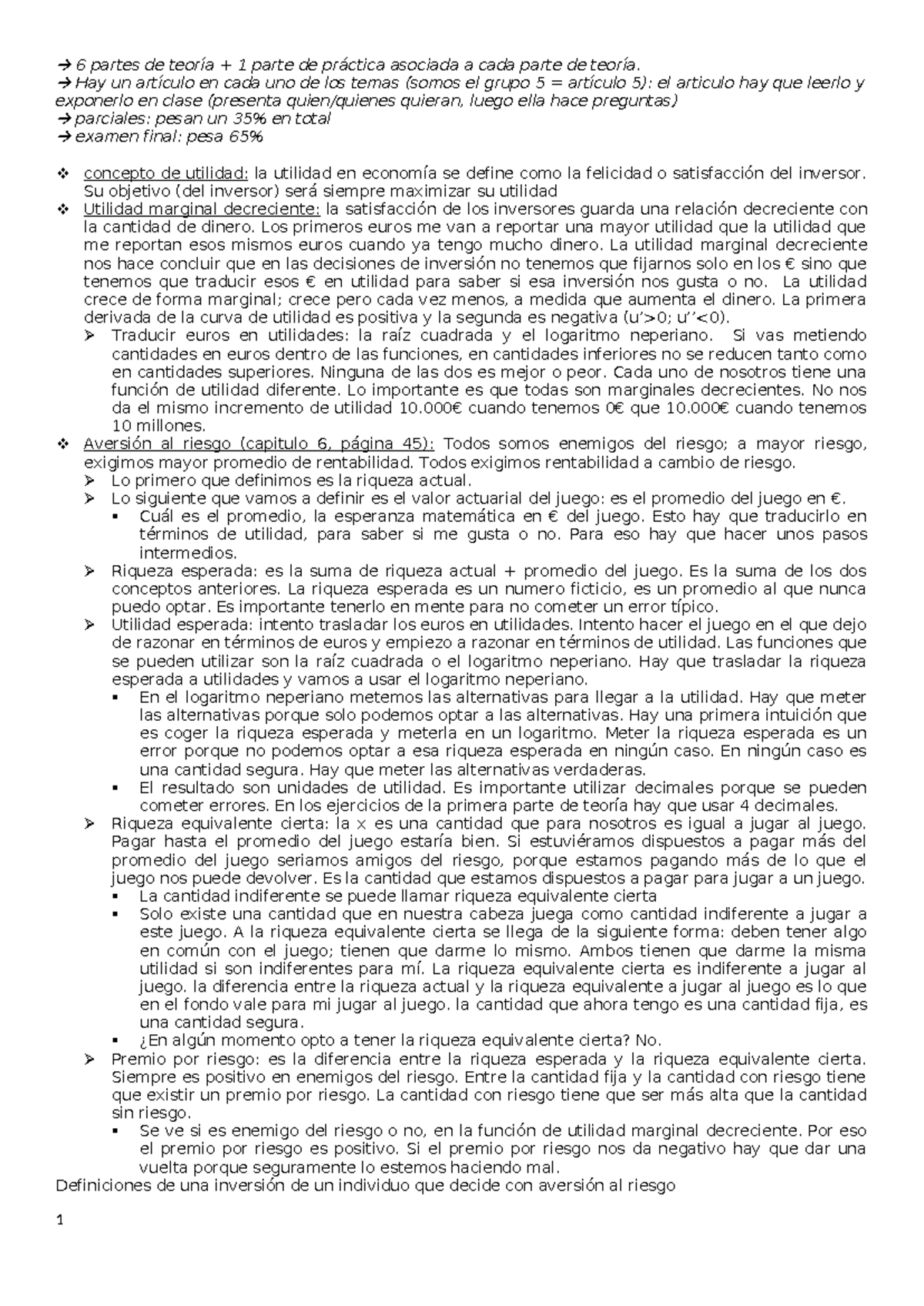 Apuntes tº1 - 6 partes de teoría + 1 parte de práctica asociada a cada ...