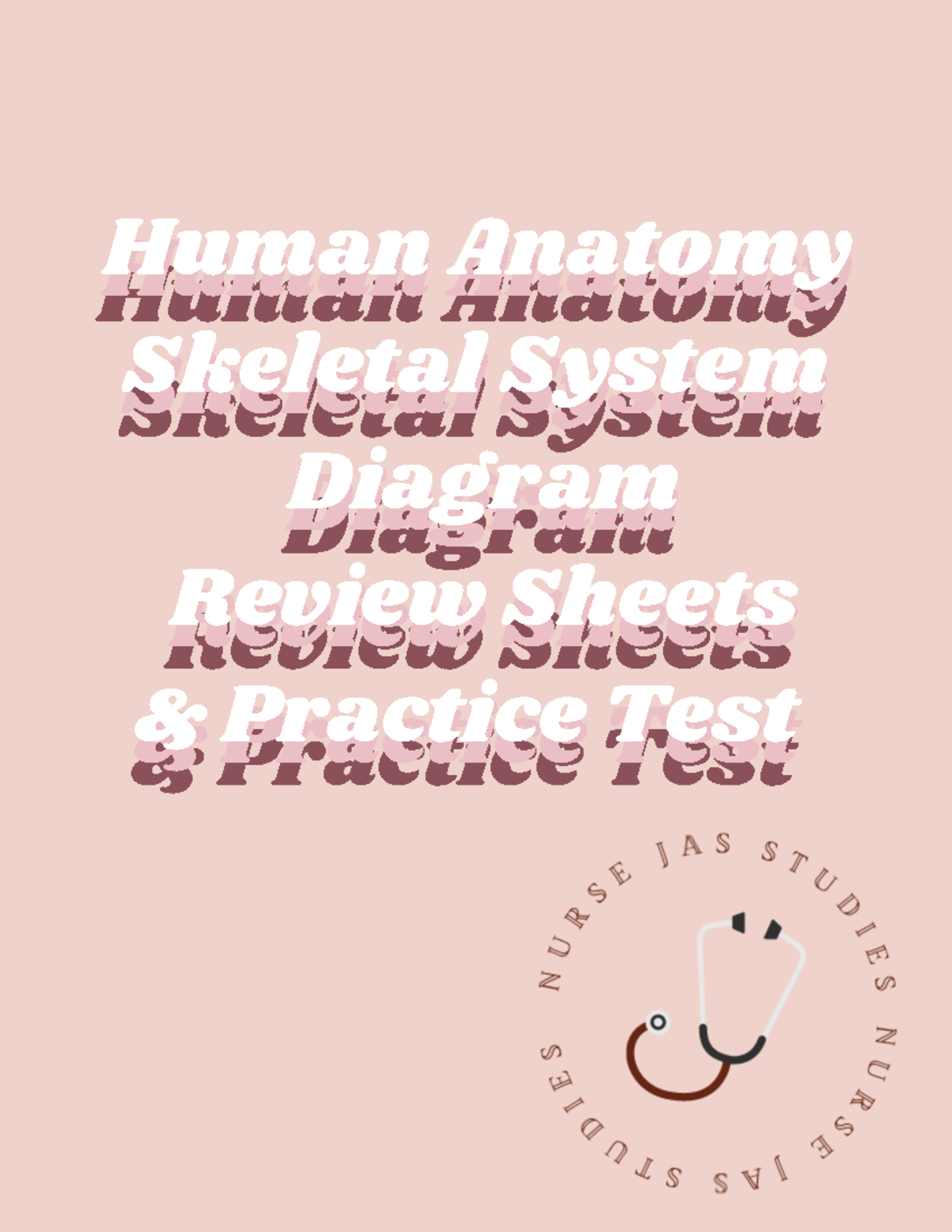 Skeletal-System -Review-Sheets - Human Anatomy Skeletal System Diagram ...