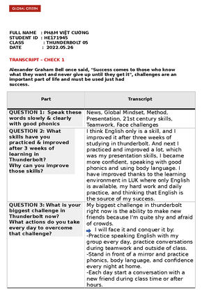 [Class] - [Team] Transcript - CLASS : THUNDERBOLT 05 TEAM : 3 PROJECT ...