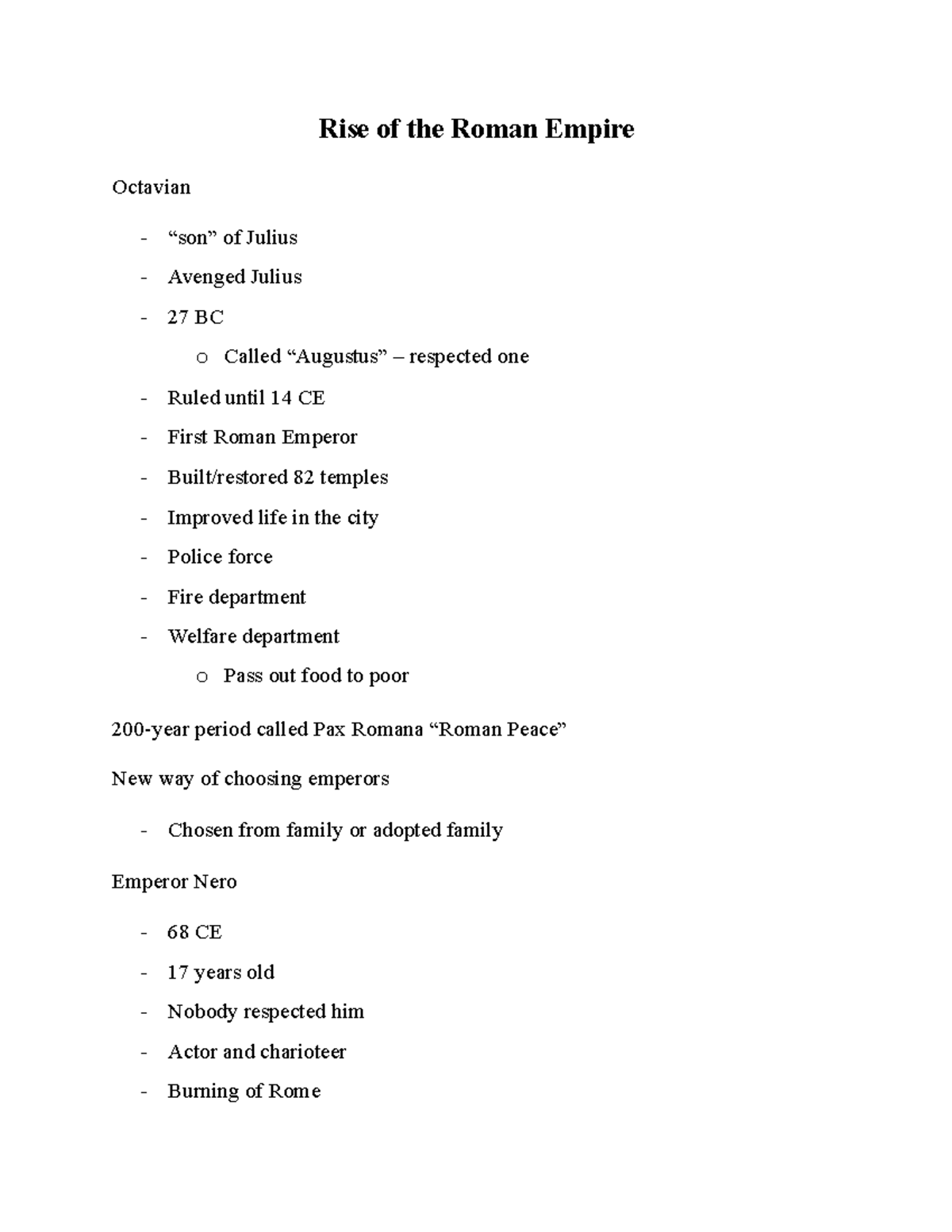 Rise of Roman Empire - Covers the history of ancient Rome from its ...