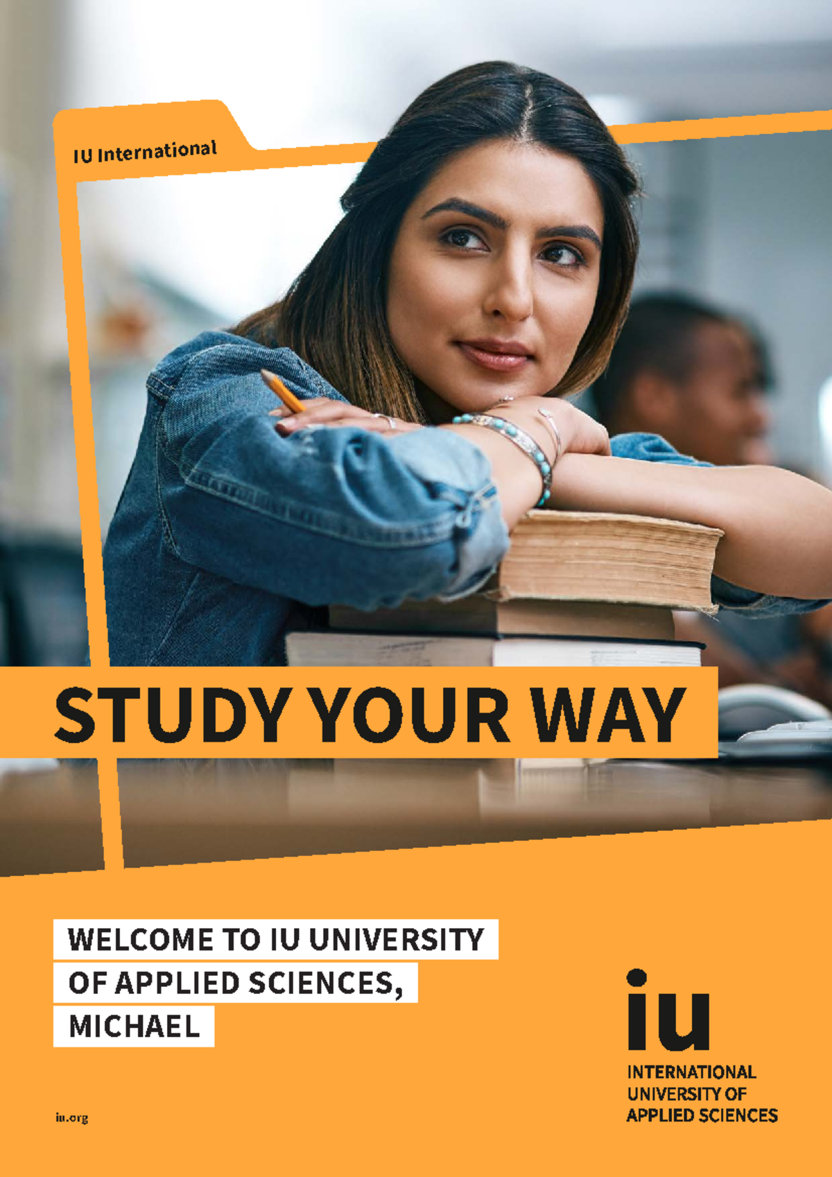 IU Info Material - IU International STUDY YOUR WAY iu MICHAEL WELCOME ...