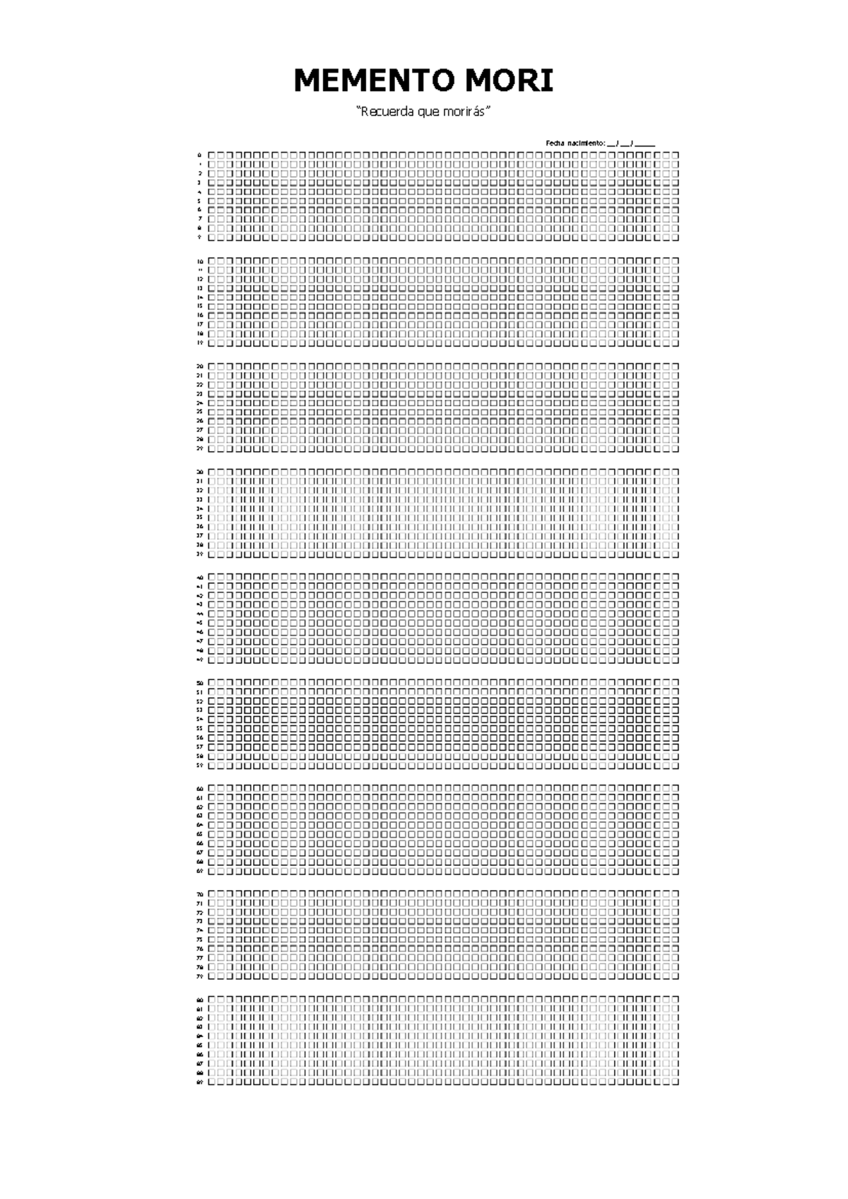 Calendario-memento-mori - Latin II - MEMENTO MORI “Recuerda que morirás ...