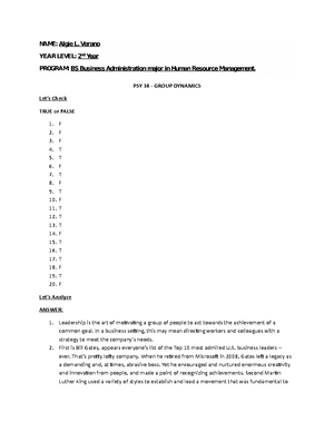 TOS Cookery - Grade 10 - Republic of the Philippines Department of ...