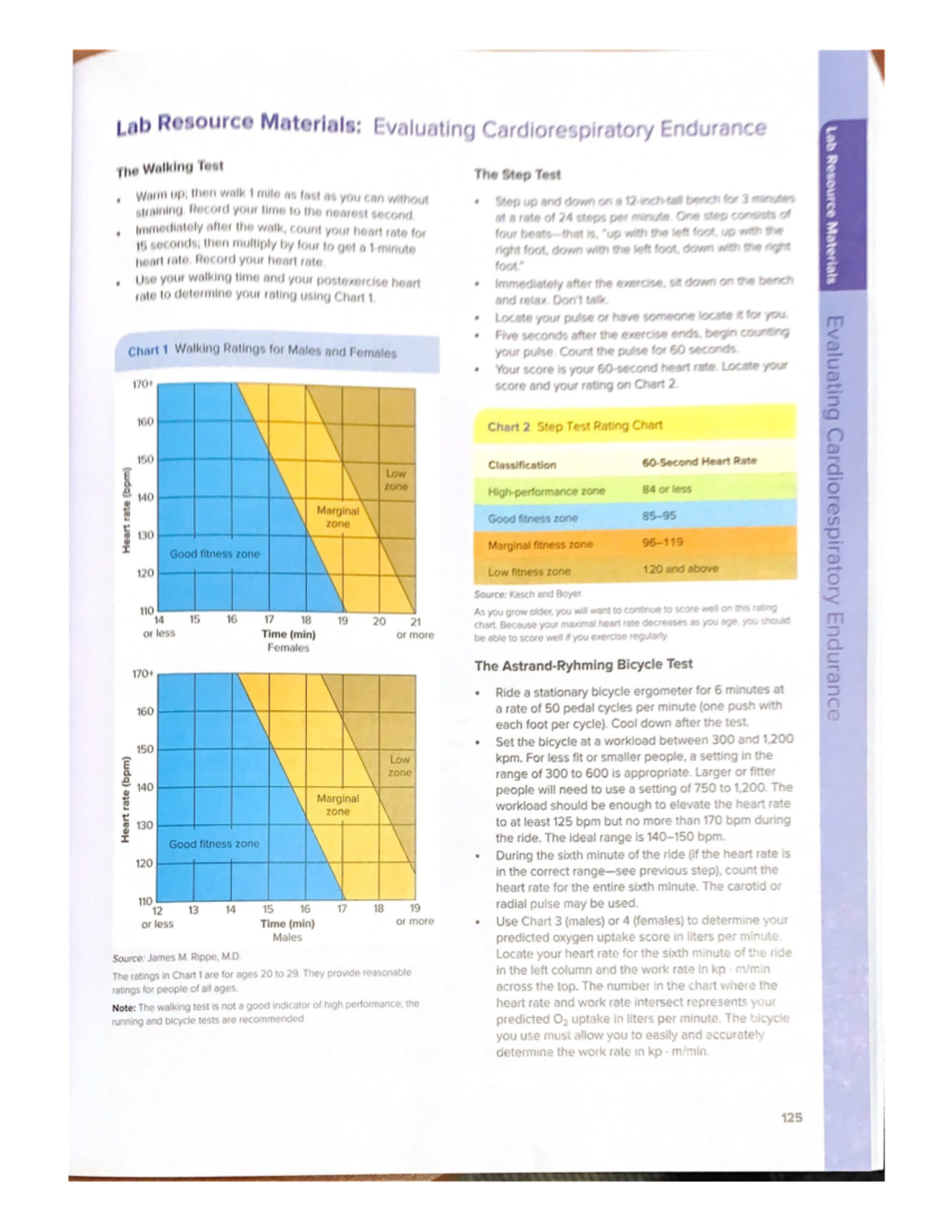 Lab 2 - Cardiorespiratory Endurance - KHS 135 - Studocu