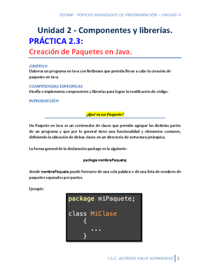 Examen recuperación - Topicos avanzados de programacion - Studocu
