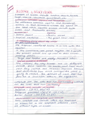 Geo Wk 2 Term 3 - geography notes - week2 Term3 year geography Today 1 ...