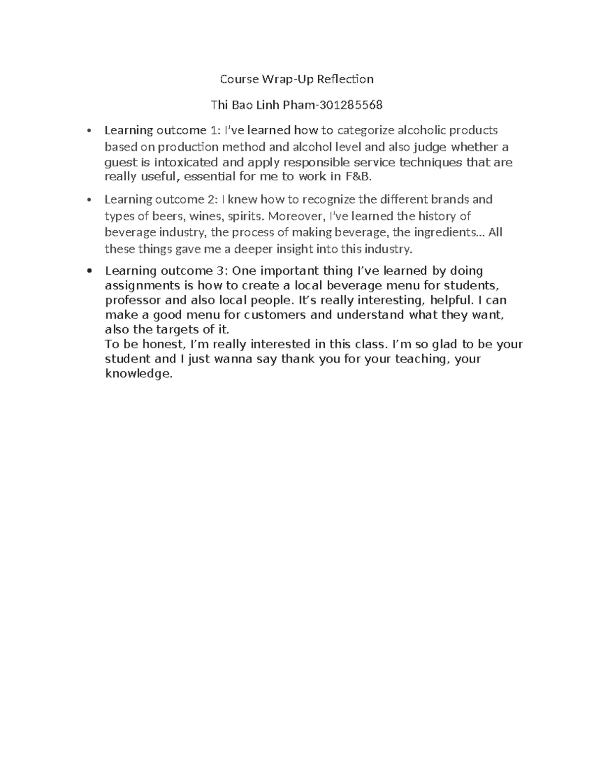 Course Wrap - Summary Principles of Marketing - Course Wrap-Up ...