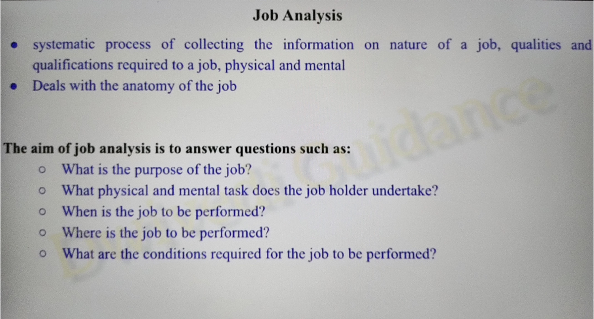 human resource management unit2 notes for exam prepration - Job ...