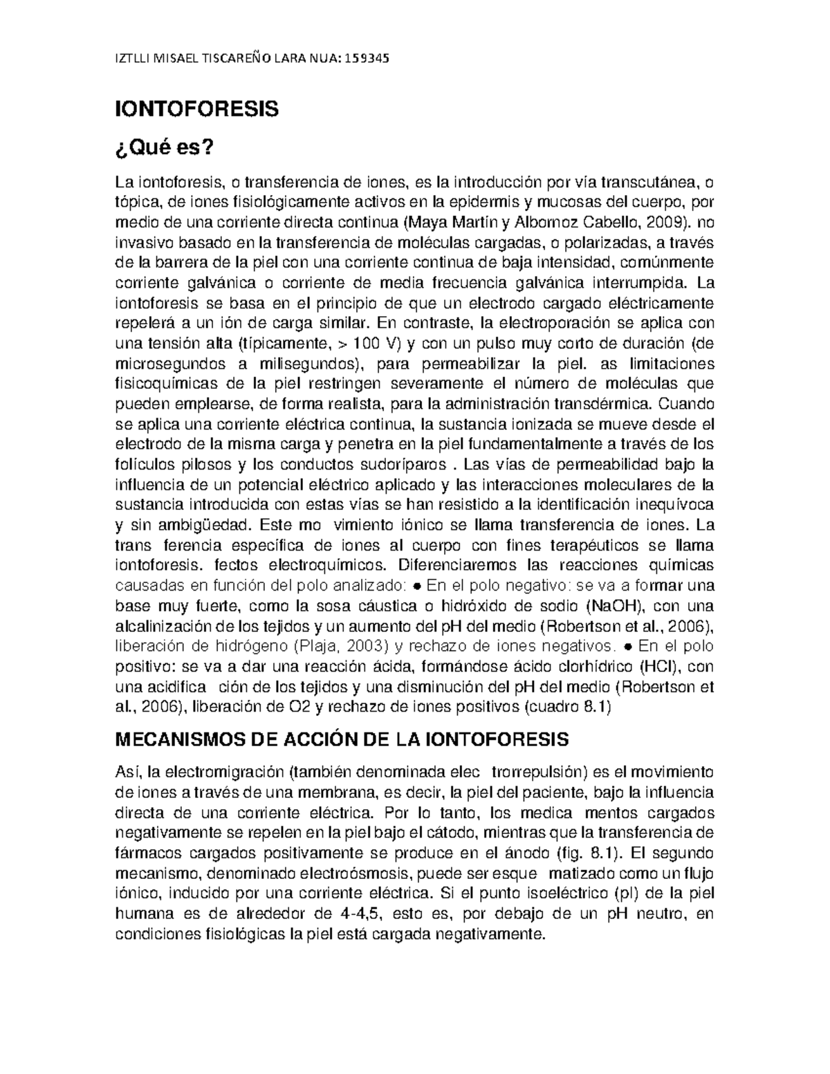 Iontoforesis. Resumen de lo que es, funciones - IONTOFORESIS ¿Qué es ...