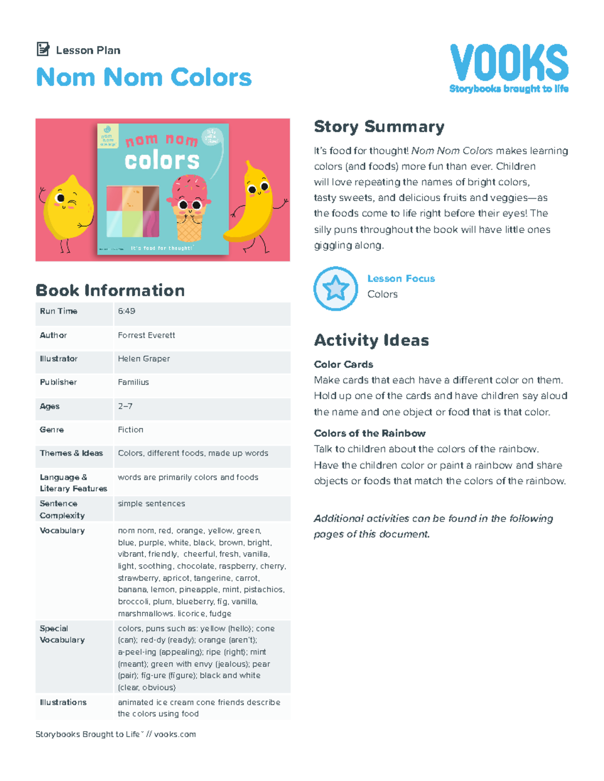 LP-Nom+Nom+Colors - Materialf for the first weeks fo the course - Nom ...