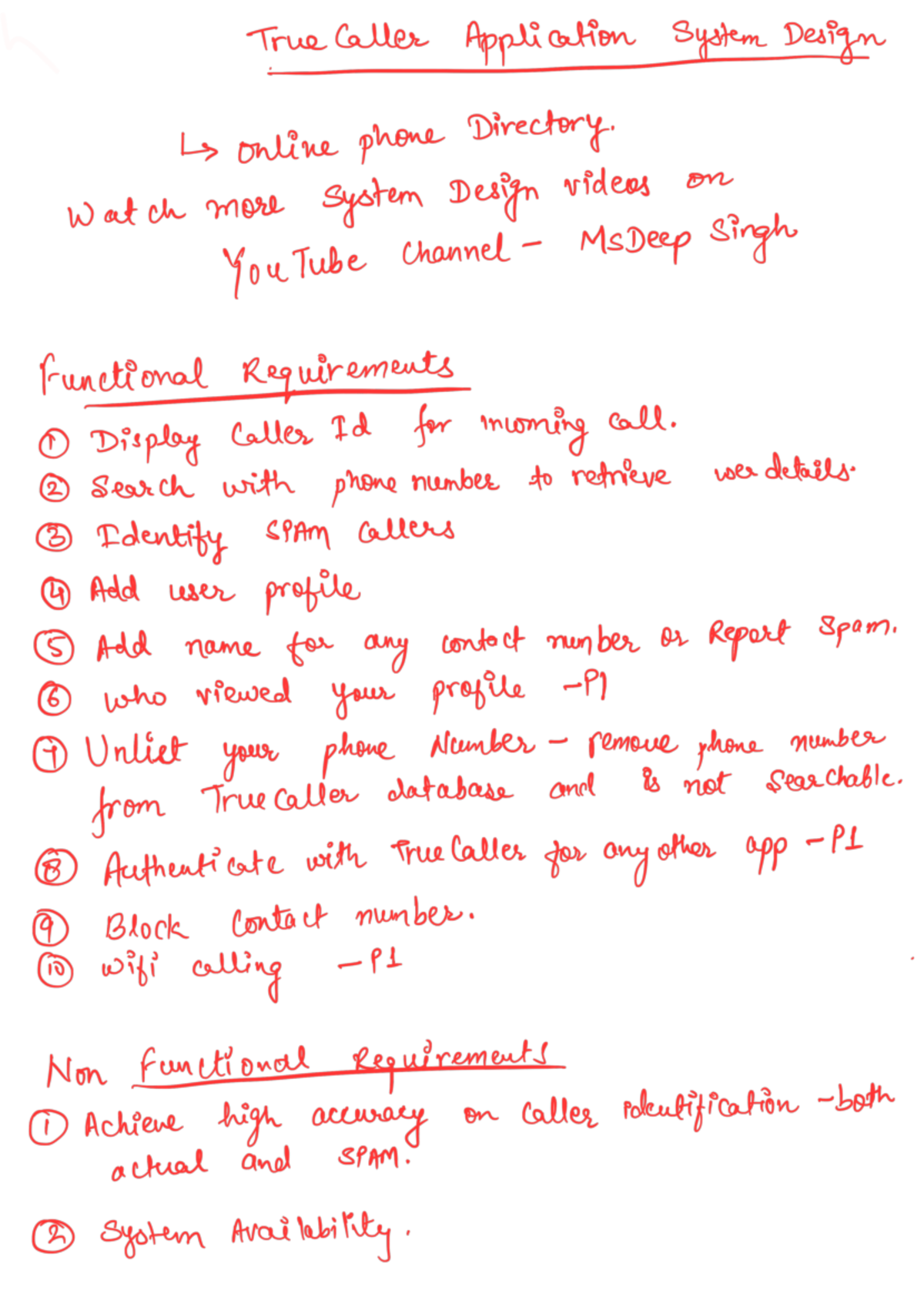 True Caller Design - Computer System Design And Architecture - Studocu