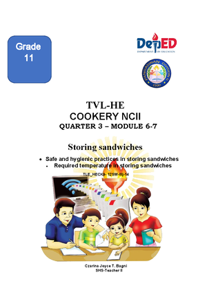 Q3-BPP-Module 2 - BPP Module - TVL-HE BREAD AND PASTRY PRODUCTION NC II ...