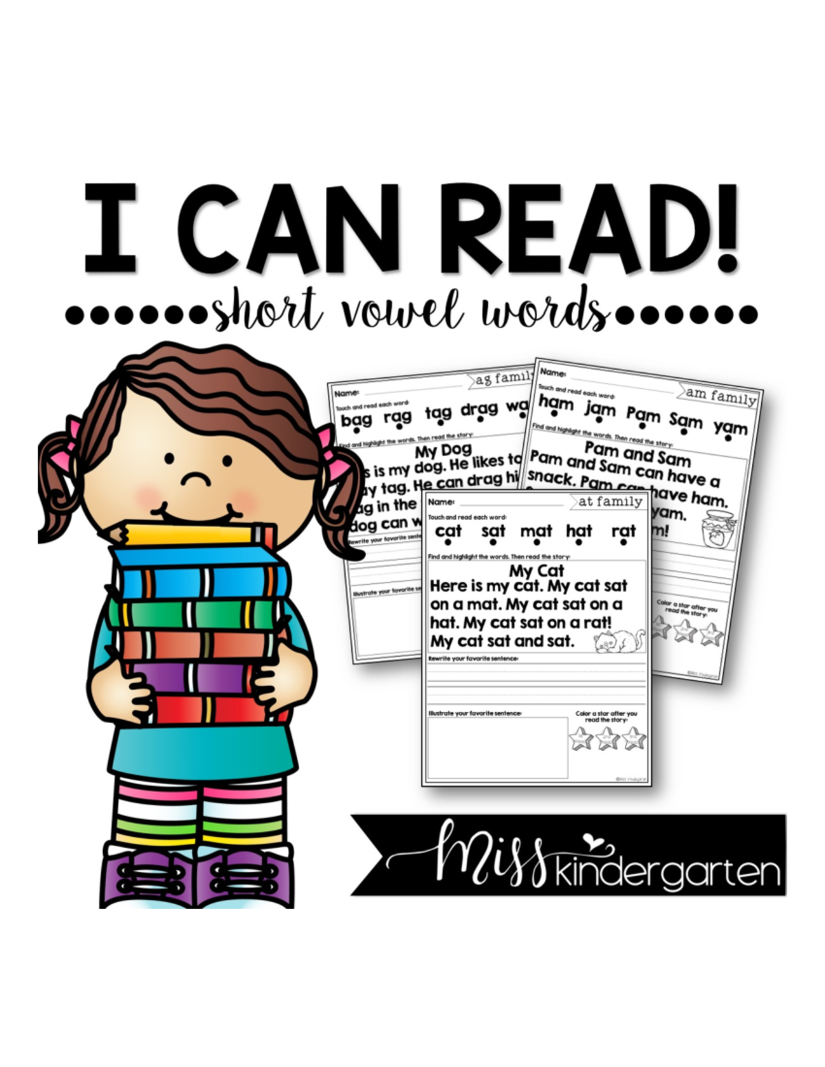 Reading Fluency Passages Short Vowel Words - How to use: Fluency ...