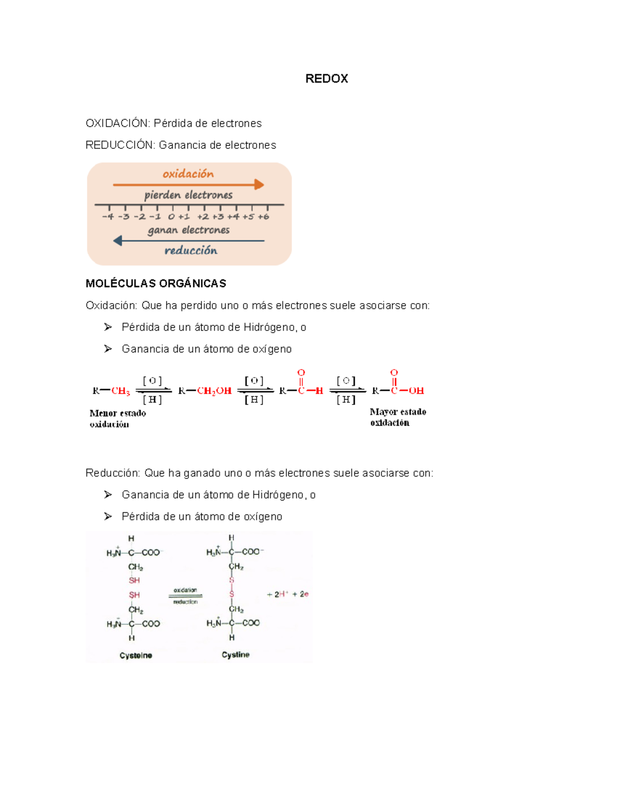 REDOX - El apunte incluye una descripción de sobre reacciones de Oxido-Reducción - REDOX ...
