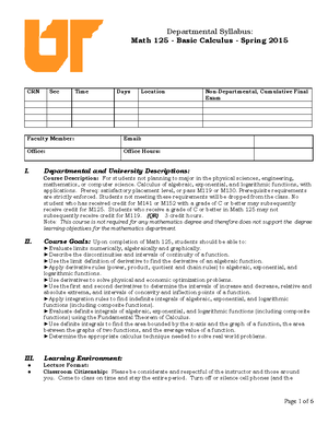 L1 Limits - Lesson 1 - Lesson 1: Limits Topics Definition of limit Limits from tables Limits ...