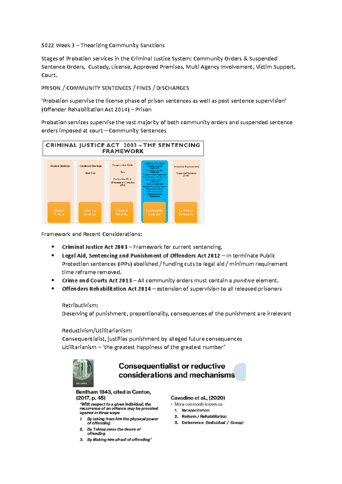 Week 3 lecture notes - prison staff - 5022 Week 3 – Theorizing ...