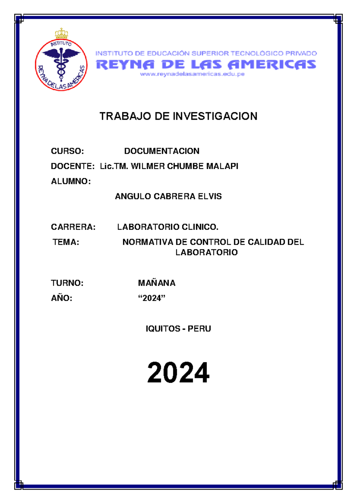 Documentacion tipos de Empresas Sac - TRABAJO DE INVESTIGACION CURSO: DOCUMENTACION DOCENTE: Lic ...