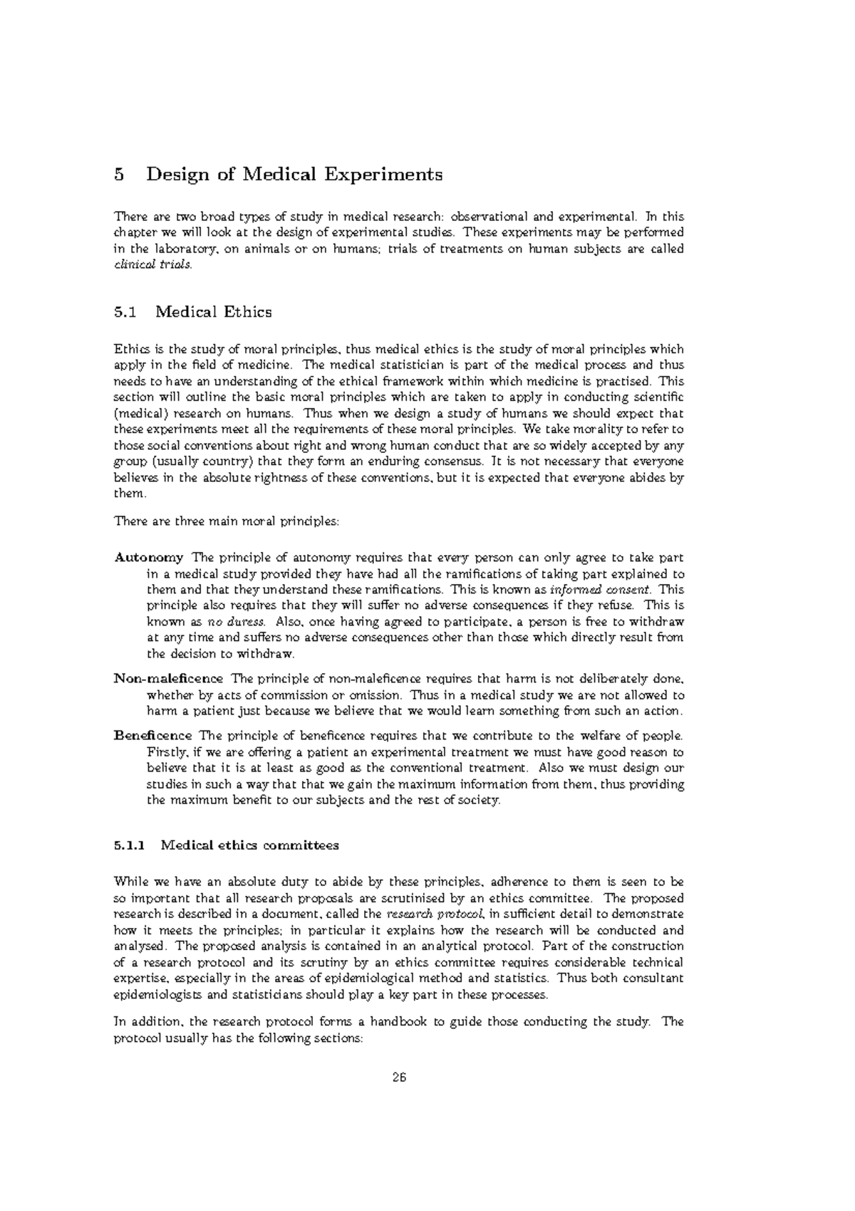 MA30086 2012-2013 Lecture Notes 5 - Design of medical experiments - 5 ...