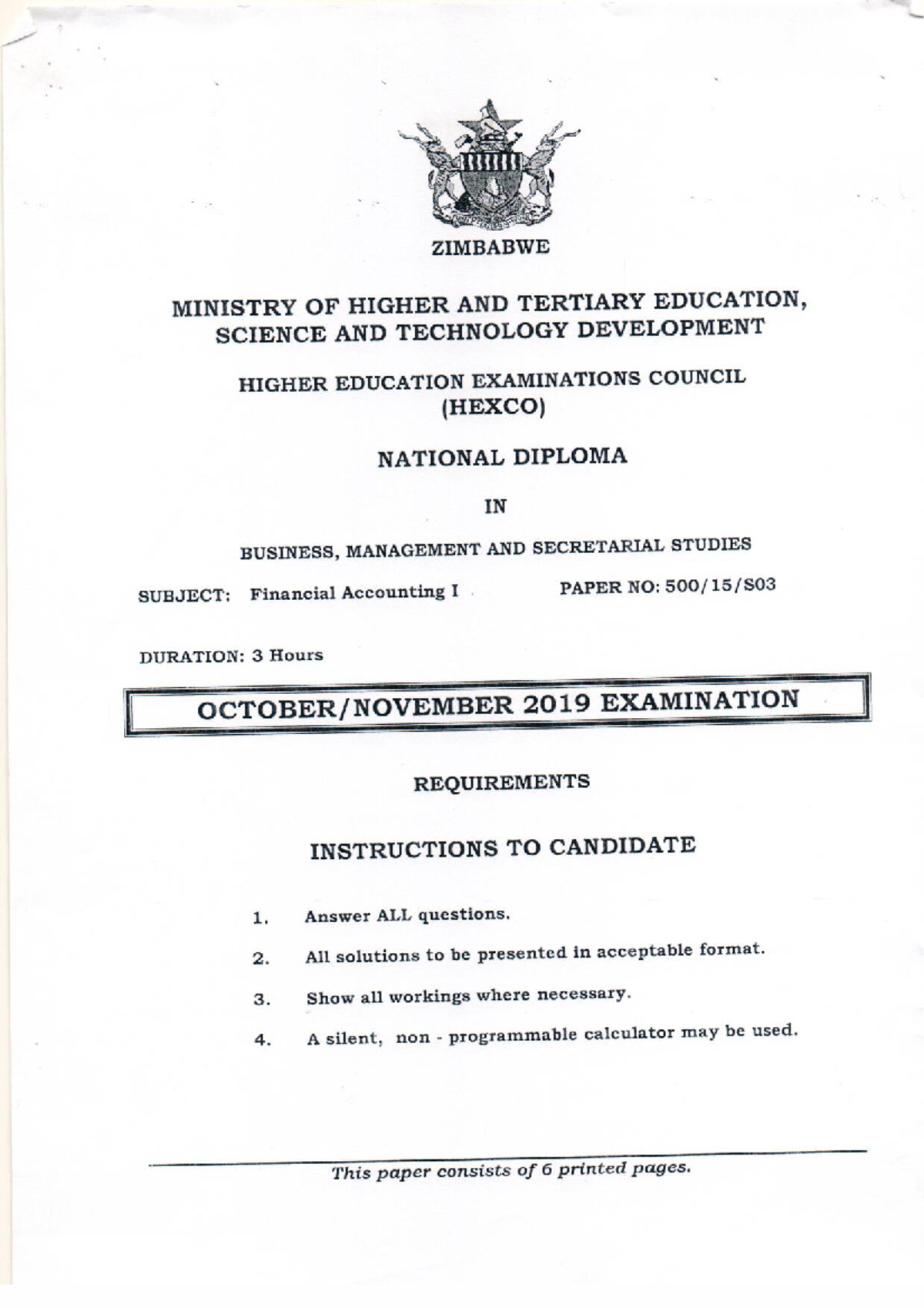 Accounts PAST EXAM Papers 1 quick questions with answers ...