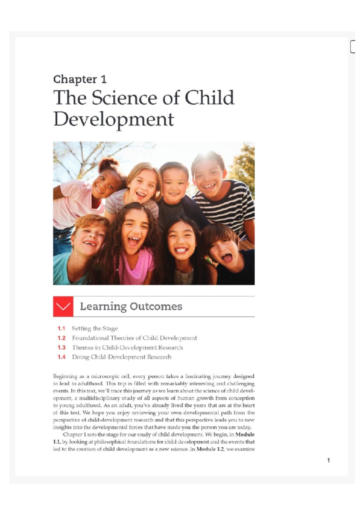 Child Developement 1 - Psychology 2040A/B - Studocu