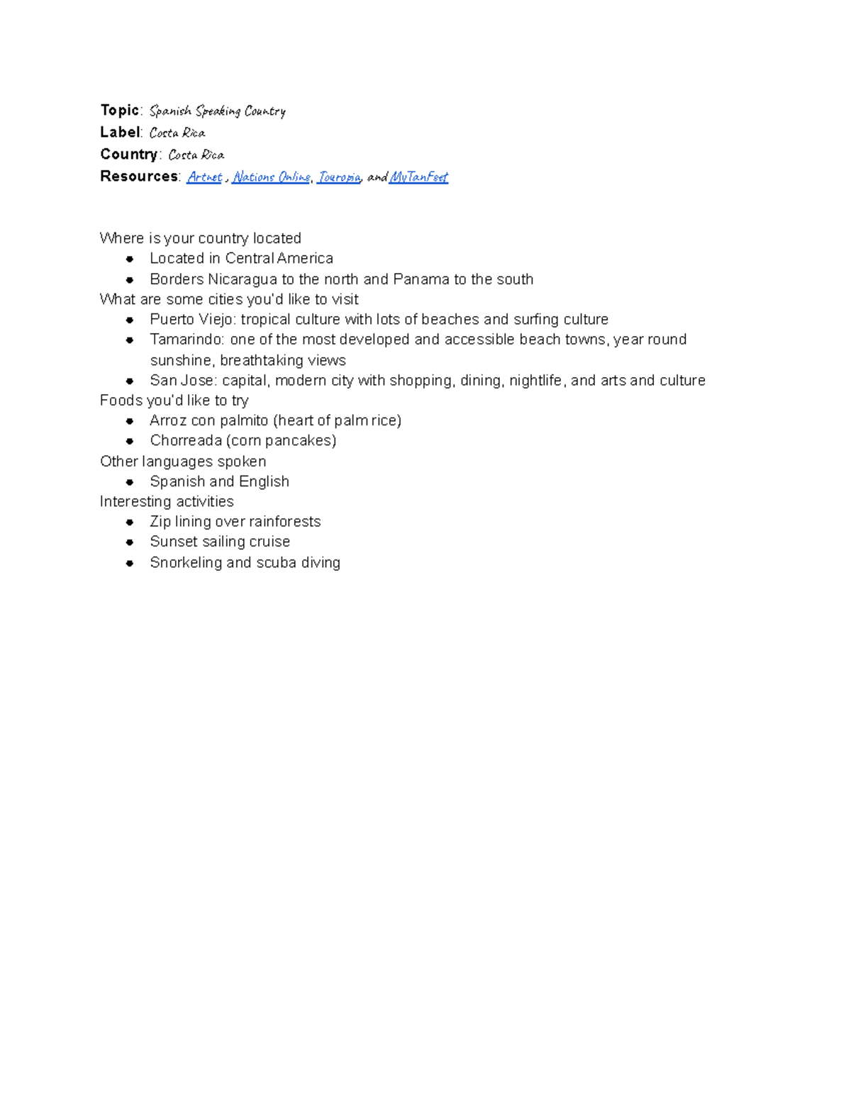 Cultural Investigation - Topic :Spah San Cut Label :Cos a Country :Cos ...