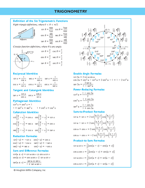 P1 algebra skills - MATH 1310 - Studocu
