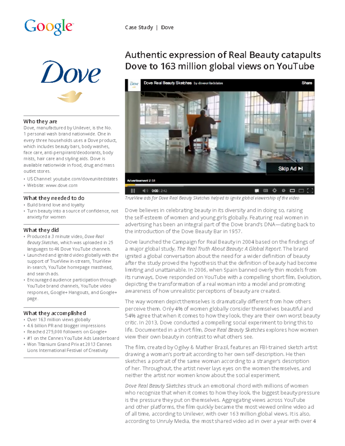 Dove-real-beauty-sketches case-studies - Dove believes in celebrating ...
