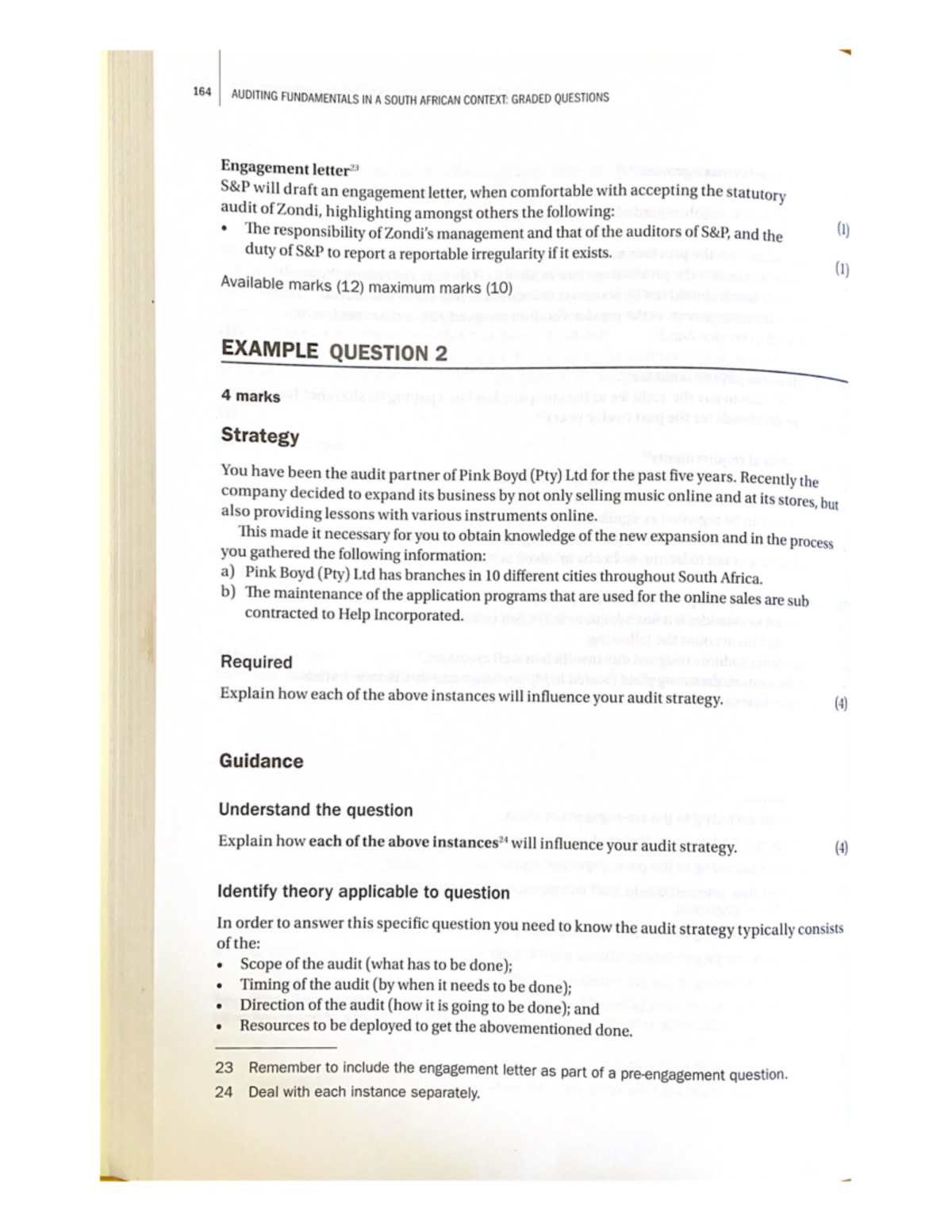 Class example - Strategy - Q2 - AFM 300E - Studocu