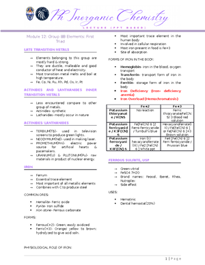 Inorganic Pharmaceutical Chemistry - Pacop Violet - What element is ...