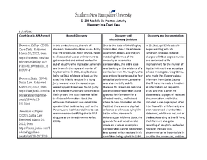 CJ 230 Module 4 Assignment - CJ 230 Module Four Assignment 03/27 ...
