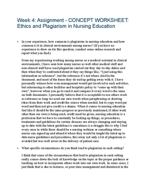 Week 15 Concept Worksheet - Jose Y Munoz Lazo Nightingale College ...