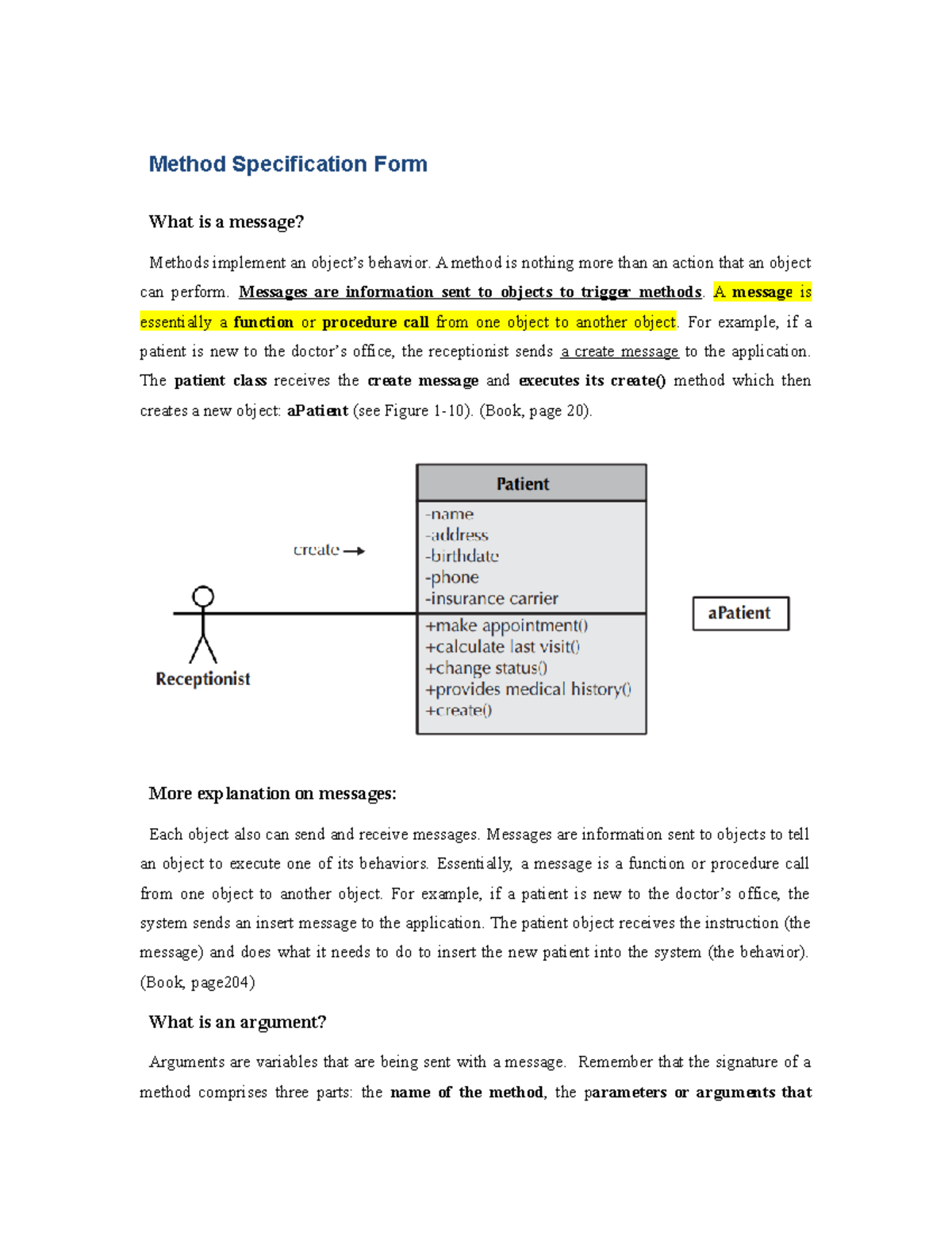 Sample method specification - Method Specification Form What is a ...
