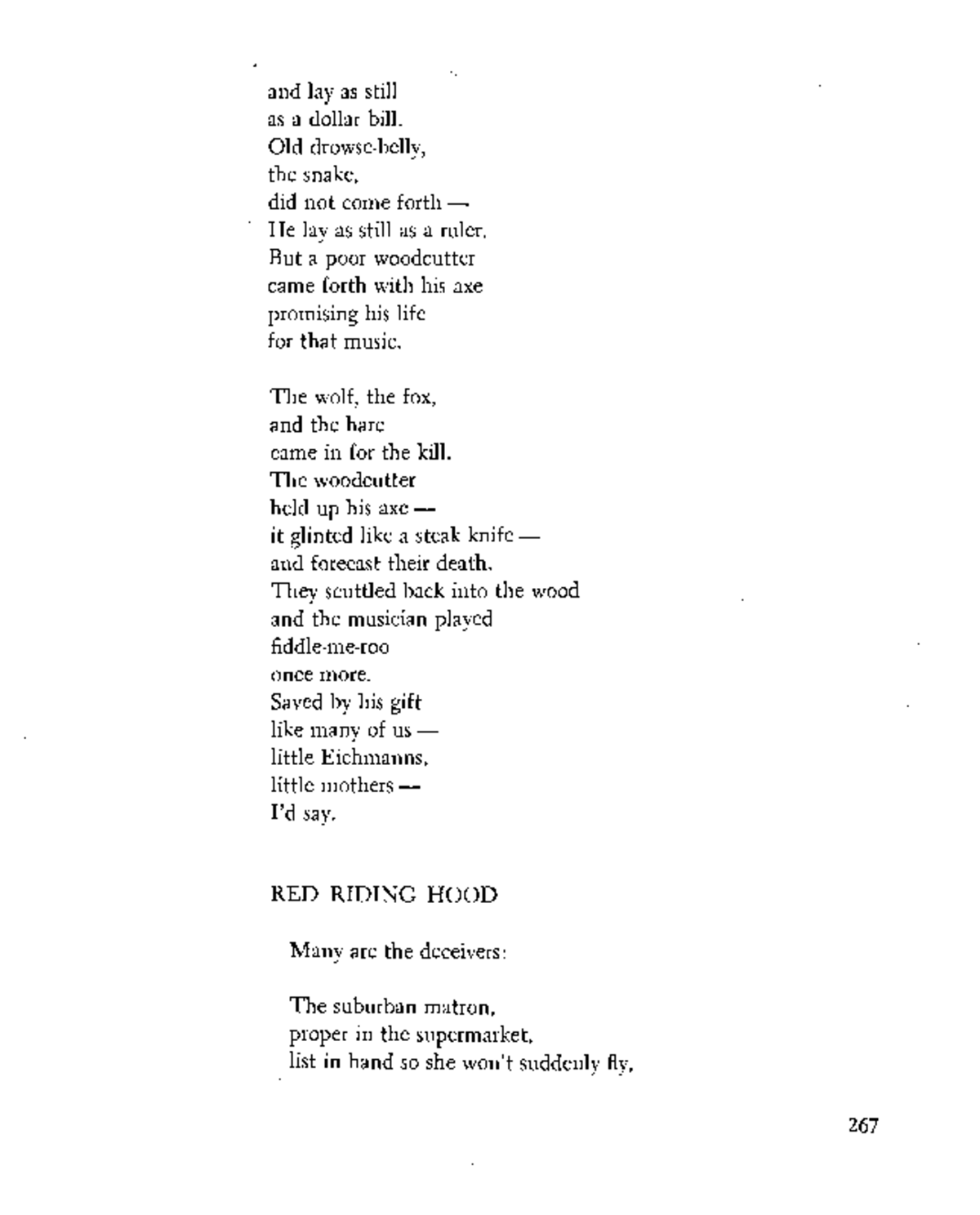 Anne Sexton - The Complete Poems 295 - and lay as still as a dollar ...
