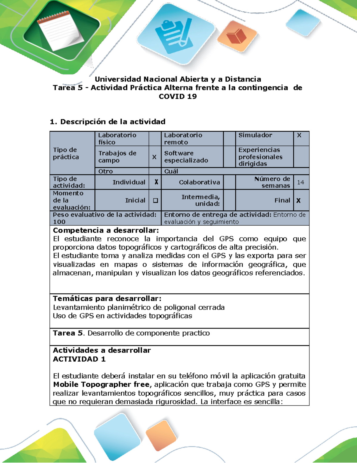 Guía alterna Topografia-2016 20 Turbo - Universidad Nacional Abierta y ...