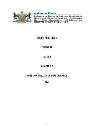 BSTD GR12 TERM 2 CORE Notes. Managment and leadership - BUSINESS ...