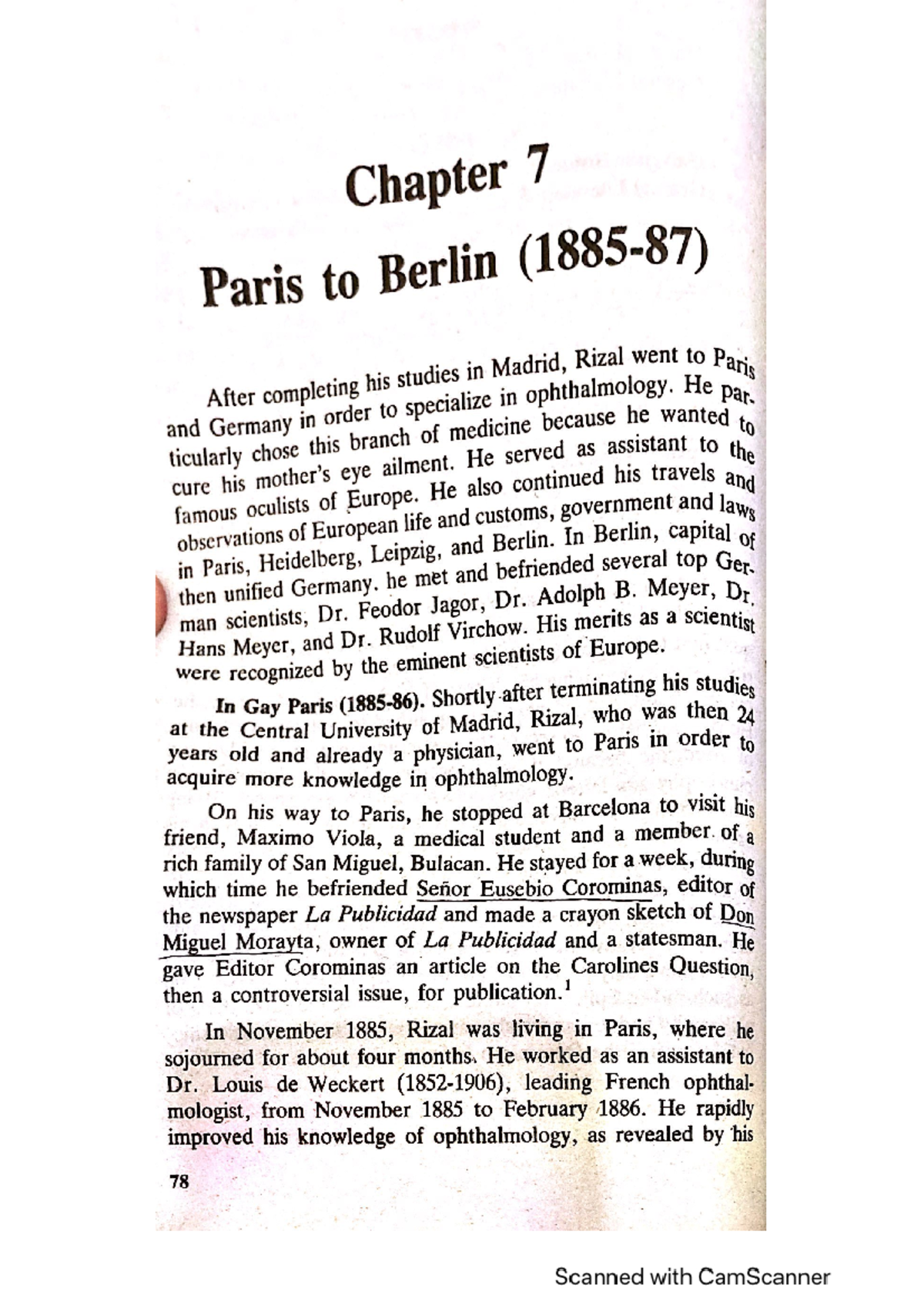Rizal-Chapter-7 - Life and Works of Rizal - Physical Education - Studocu