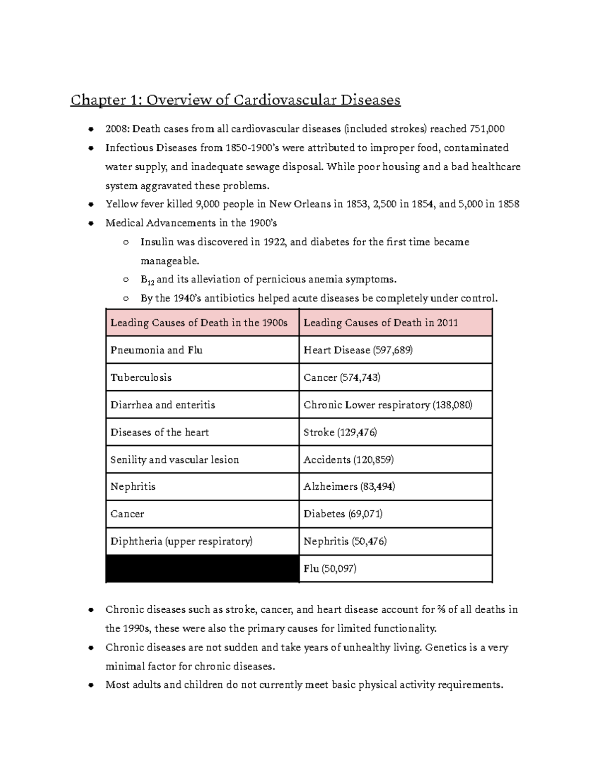 Phy Sci 5 Textbook Notes - Chapter 1: Overview of Cardiovascular ... Phy Sci 5 Textbook Notes - Chapter 1: Overview of Cardiovascular ...
