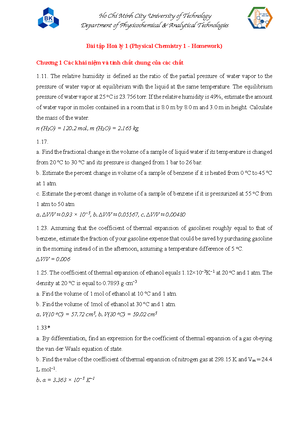 Bang tra Hoa ly 1 - Formulas-for-ideal-gases.pdf - A Appendices Tables of Numerical Data Table A ...