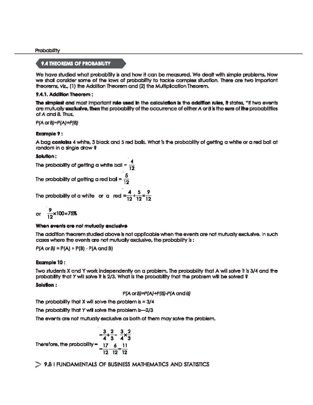 Fundamentals of business mathematics and statistics 39 - Certified ...