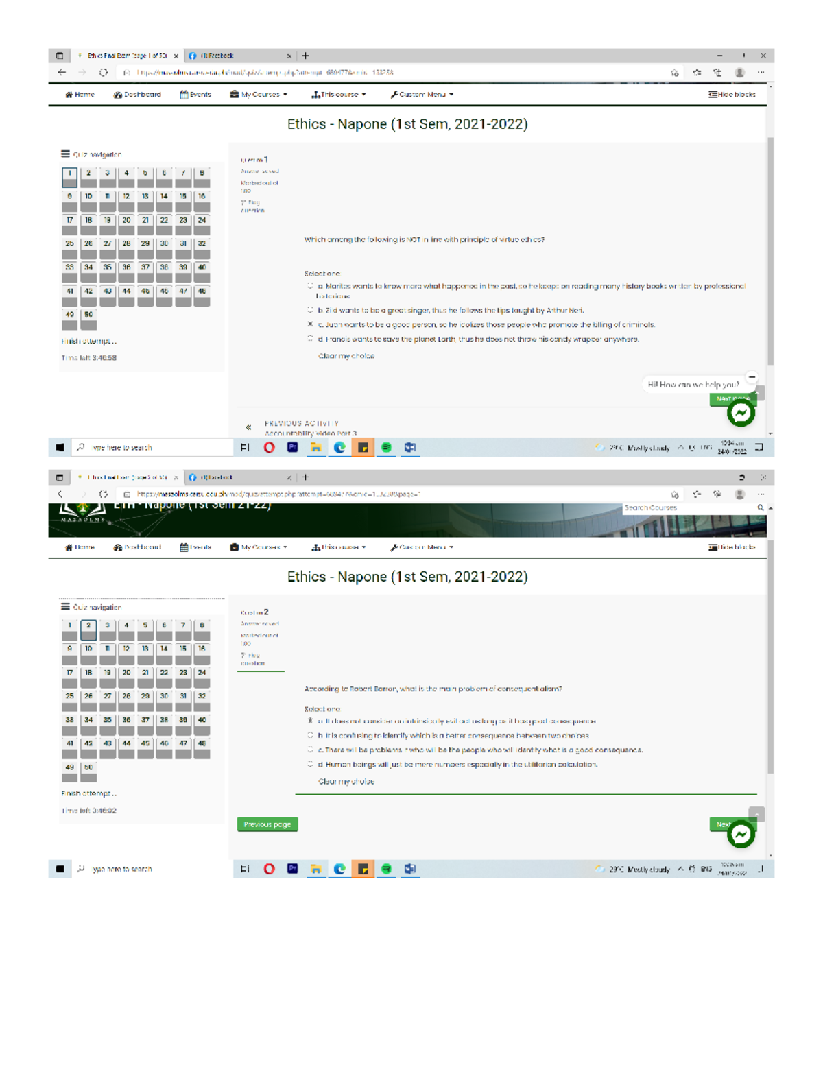 Ethics- Final-EXAM - Code of Ethics - Studocu