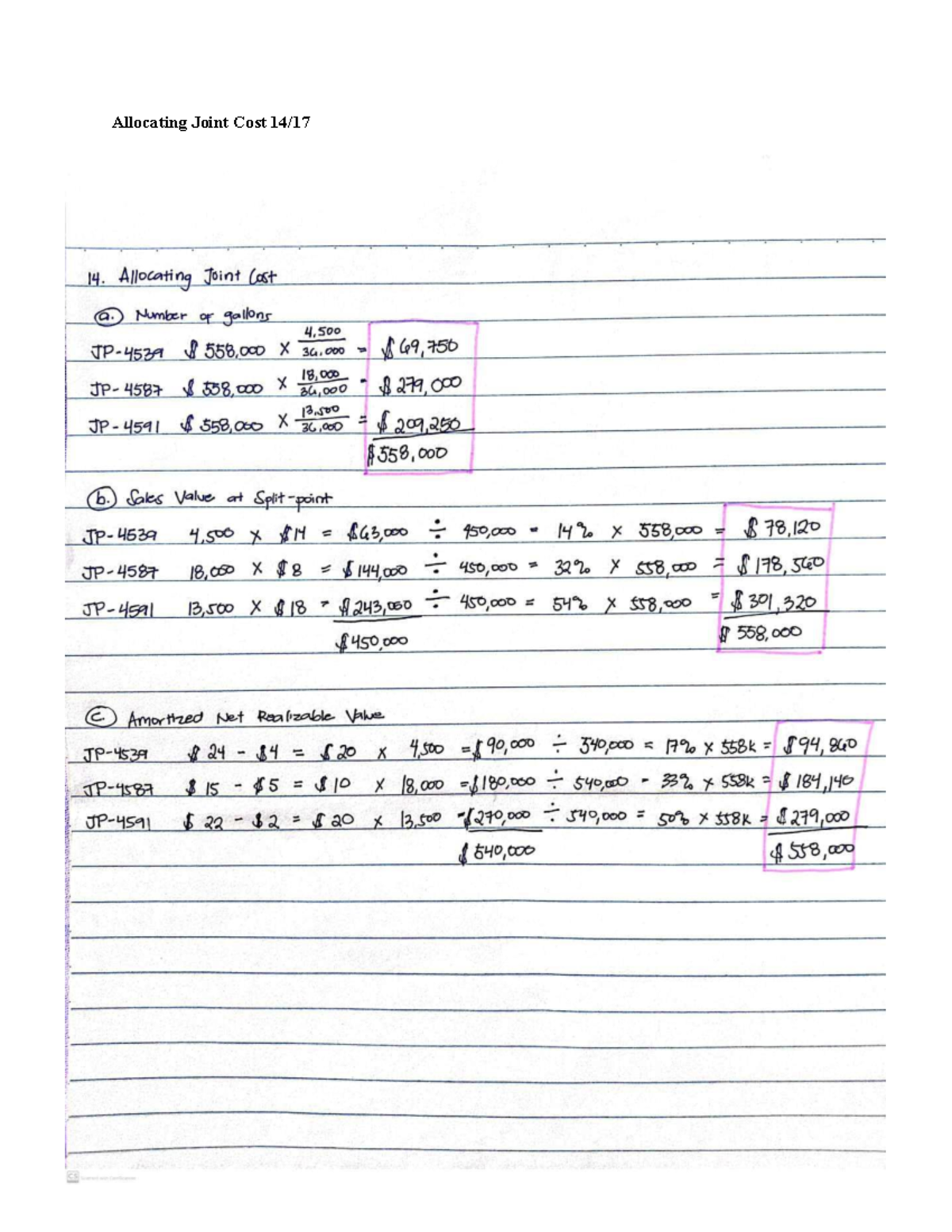 Group 1 1A SEC 12 COST Acctg Assignment - BS Accountancy - Allocating Joint Cost 14 ...