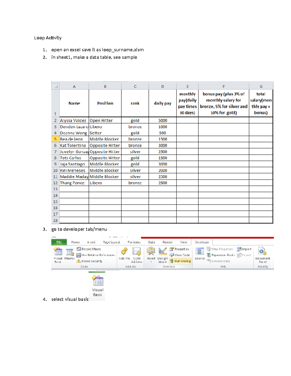 Loop Activity Vba Office Productivity Loop Activity Open An Excel
