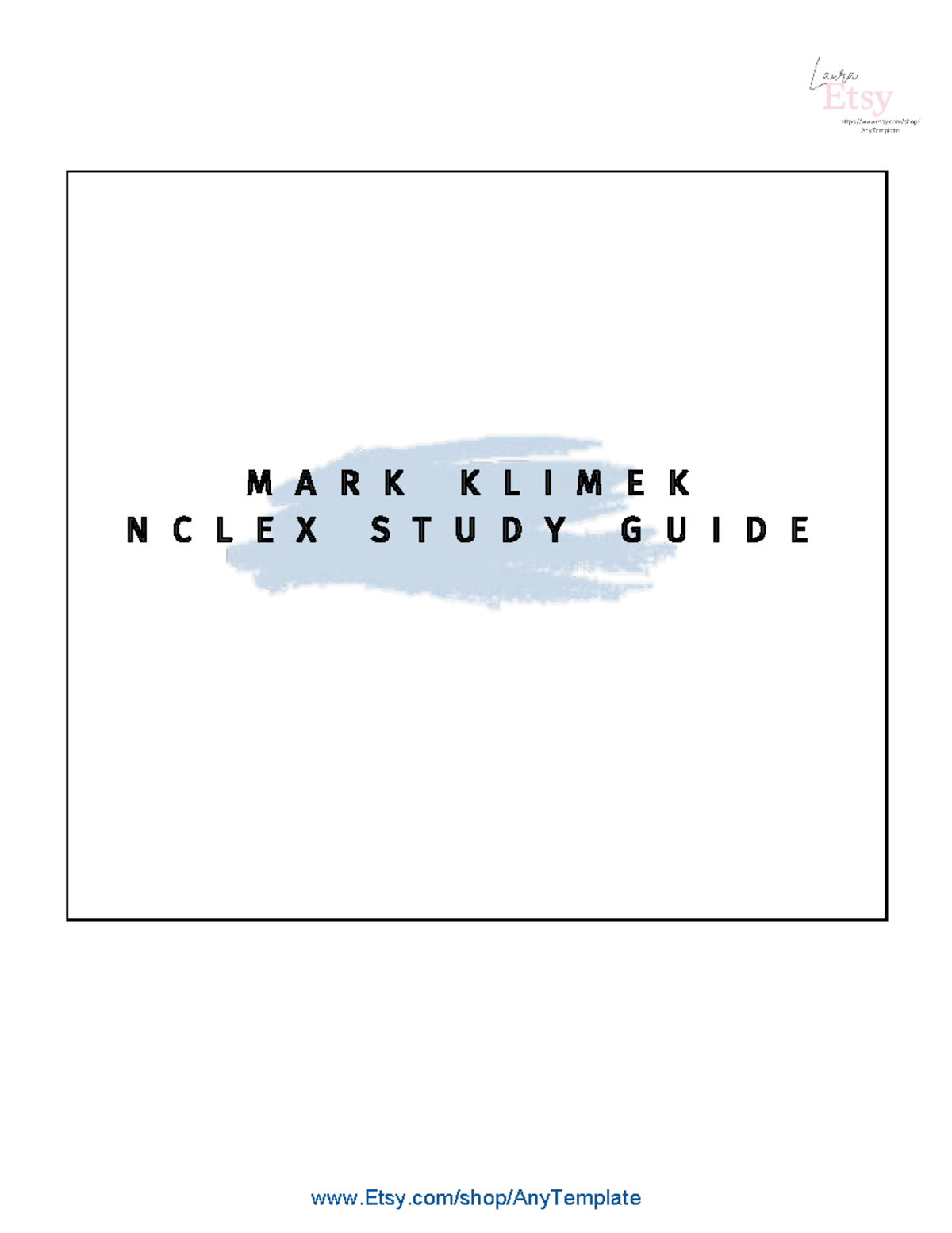 Mark K. Notes - 2 how to use this study guide use this study guide as a ...