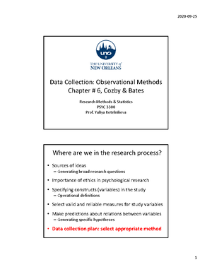 Lecture#23 Writing Results section in APA style - Writing a Results Section in APA Style ...