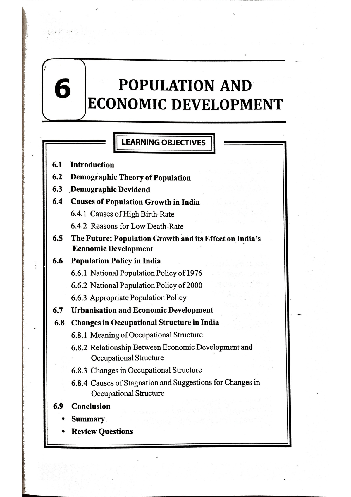 Unit 3 Population - Economics - Bachelor of Arts - Studocu