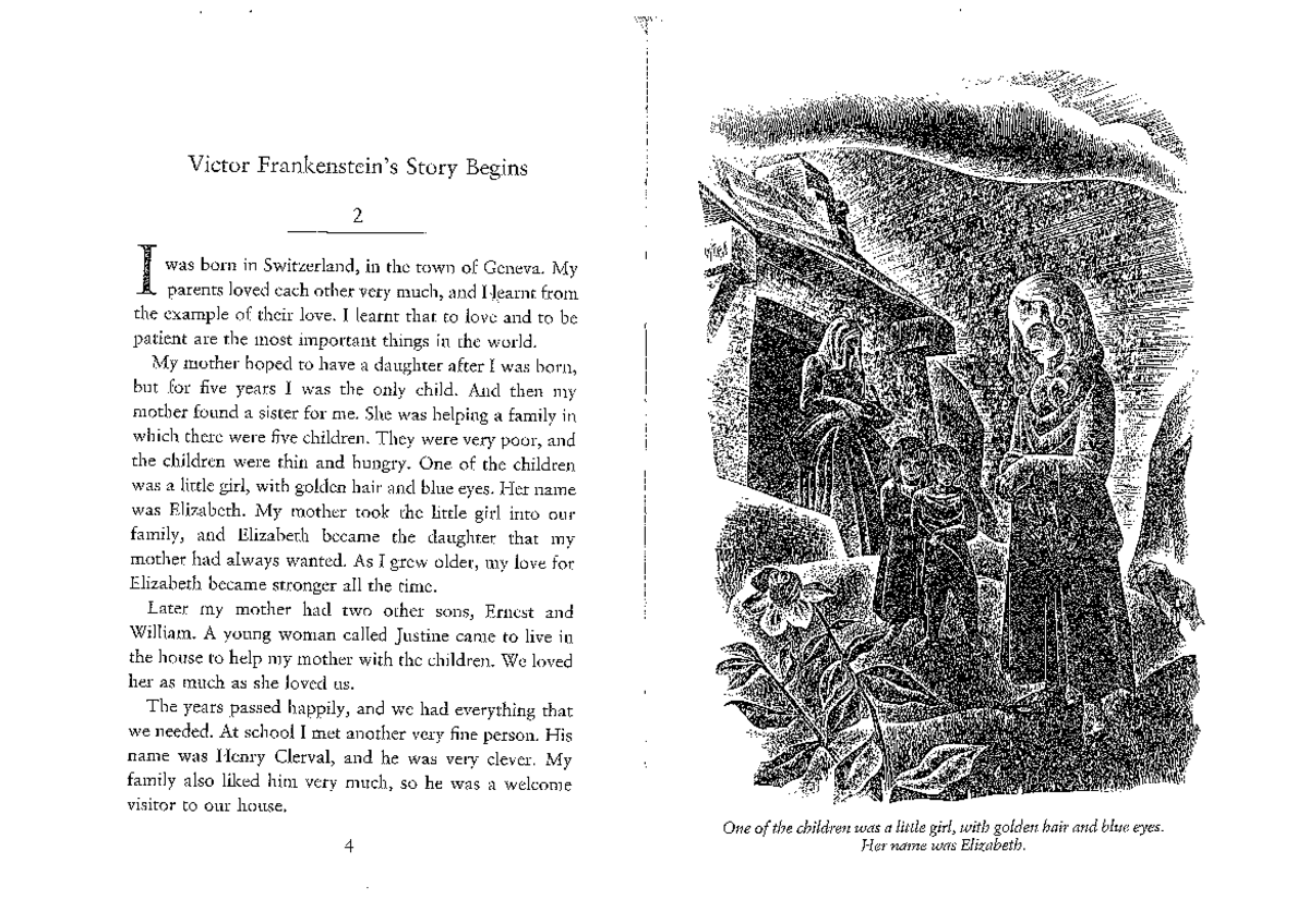 Frankenstein Chapter 2 - Gramàtica anglesa - Studocu