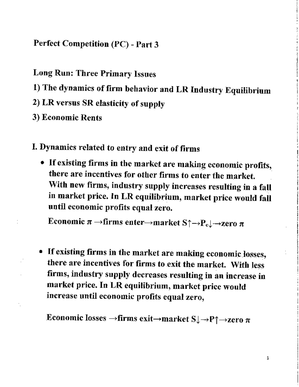 Perfect Competition-Part 3 - Economics - Studocu