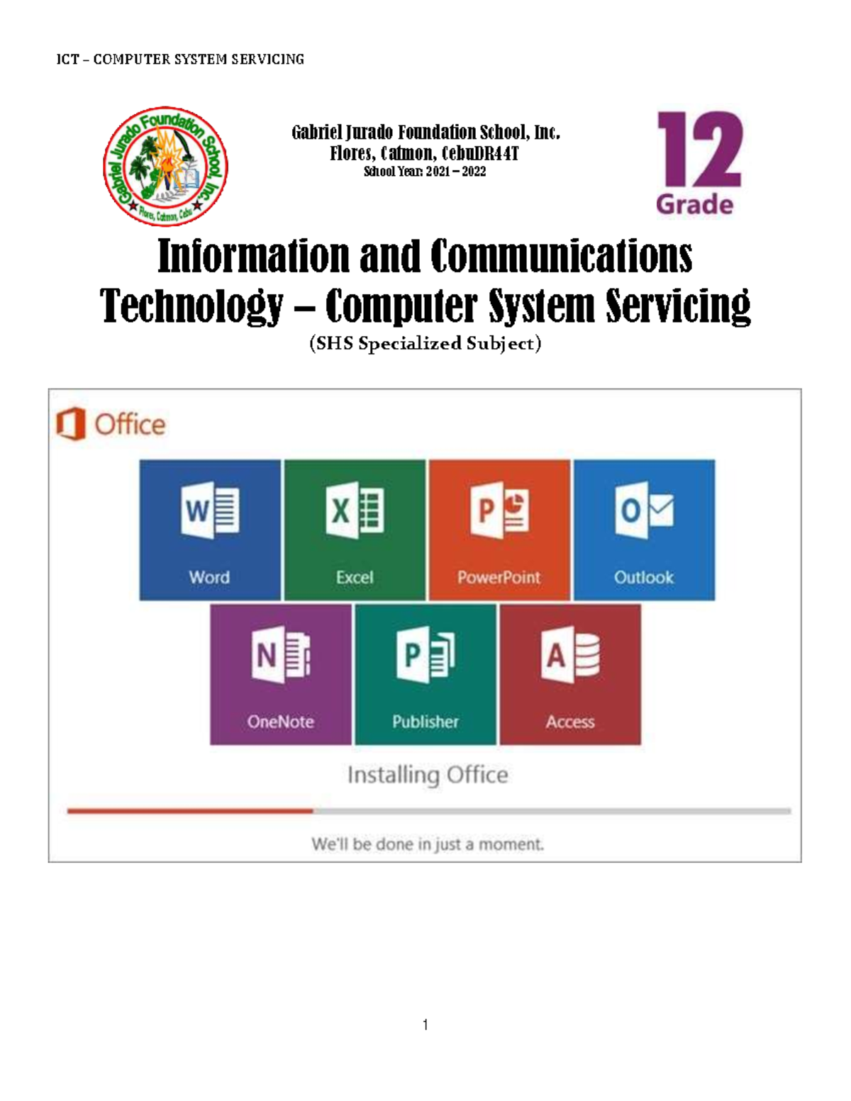 WEEK 21 Introduction to Microsoft Office - Gabriel Jurado Foundation ...